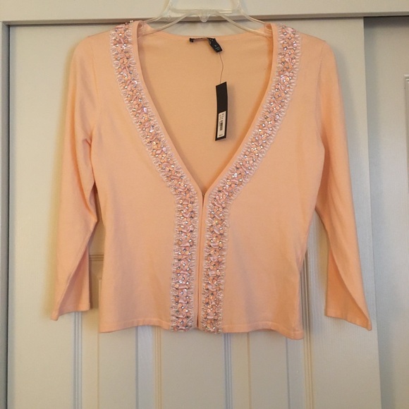 The Limited | Sweaters | Nwt The Limited Peach Cardigan Size Xs | Poshmark